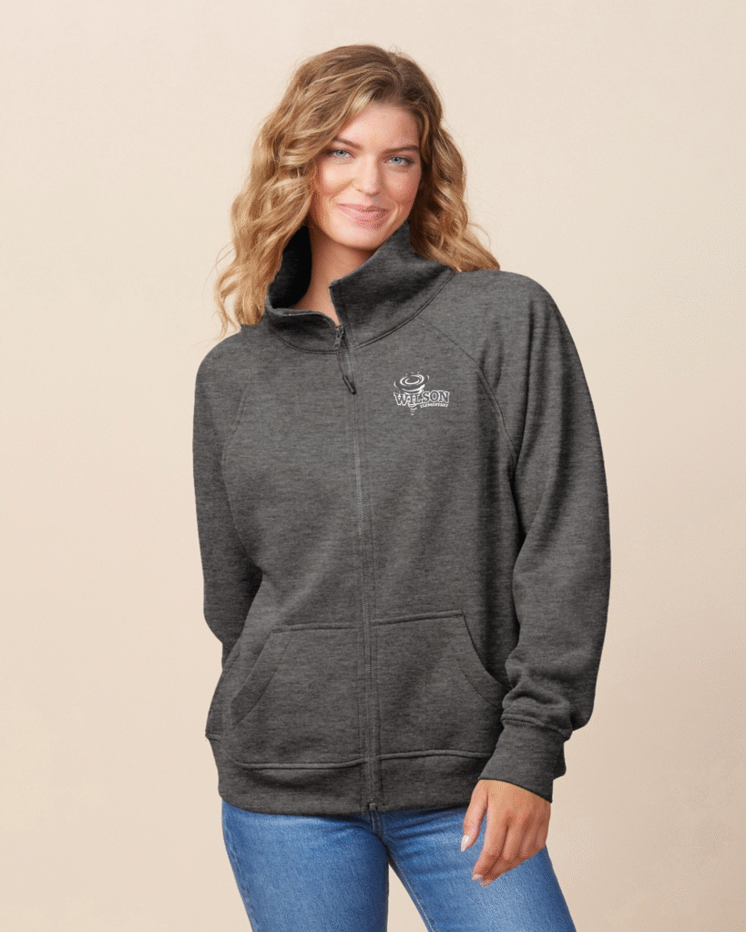 Wilson Ladies Boxy Full Zip Fleece (LC Embroidered) - Innovations Plus LLC